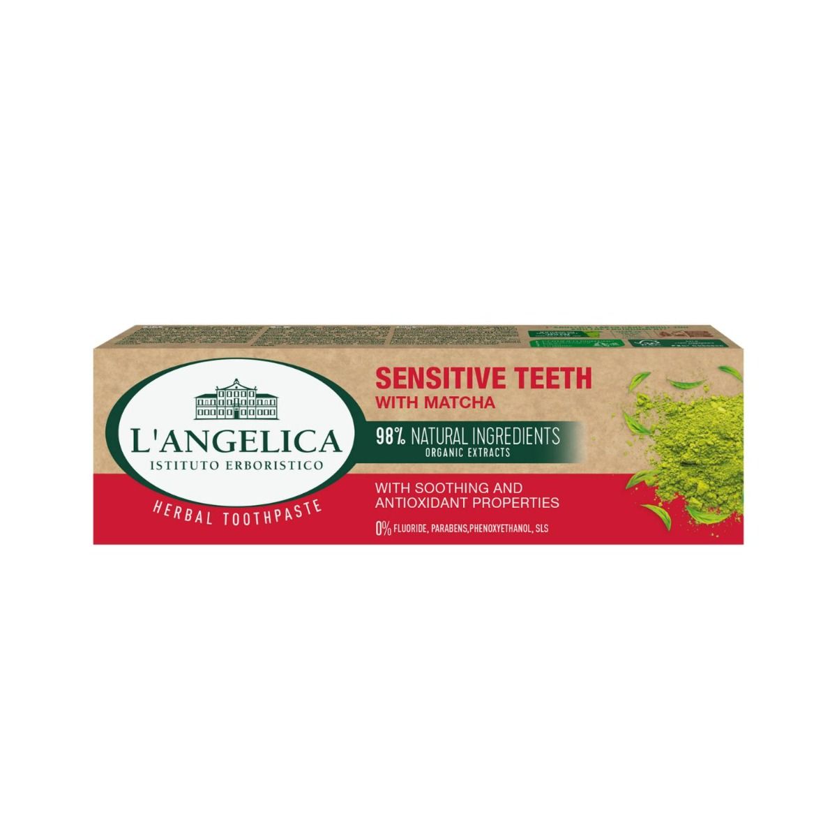 Dentifricio Sensitive teeth con Matcha
